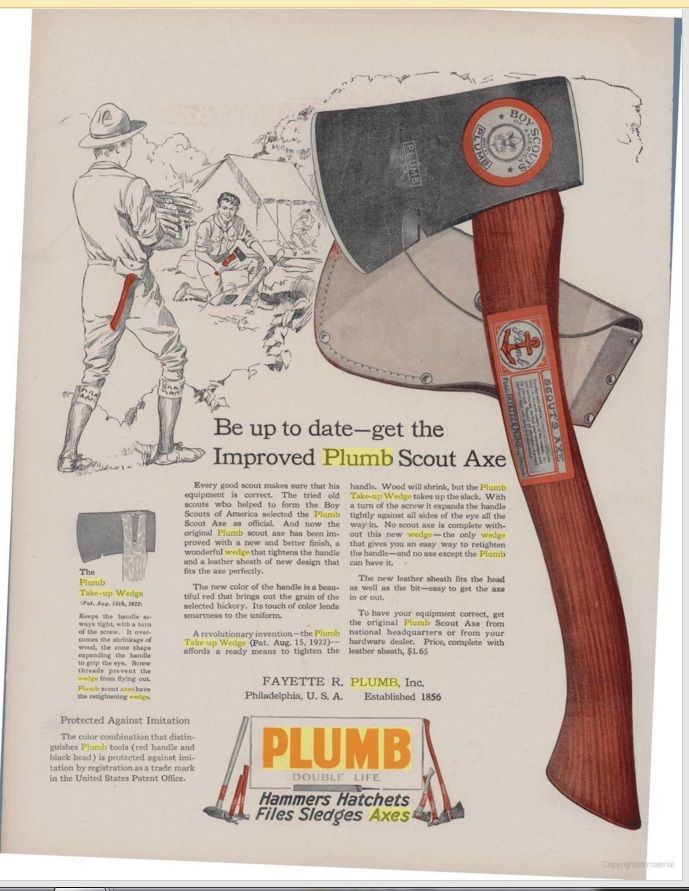 Rare !!!Plumb axe help dating and other information | Page 5 | BladeForums.com